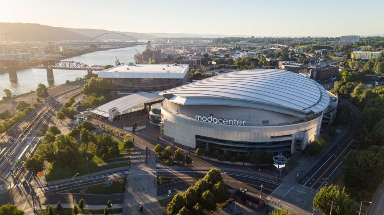 Moda Center Earns LEED O+M Platinum Certification - Arena Digest