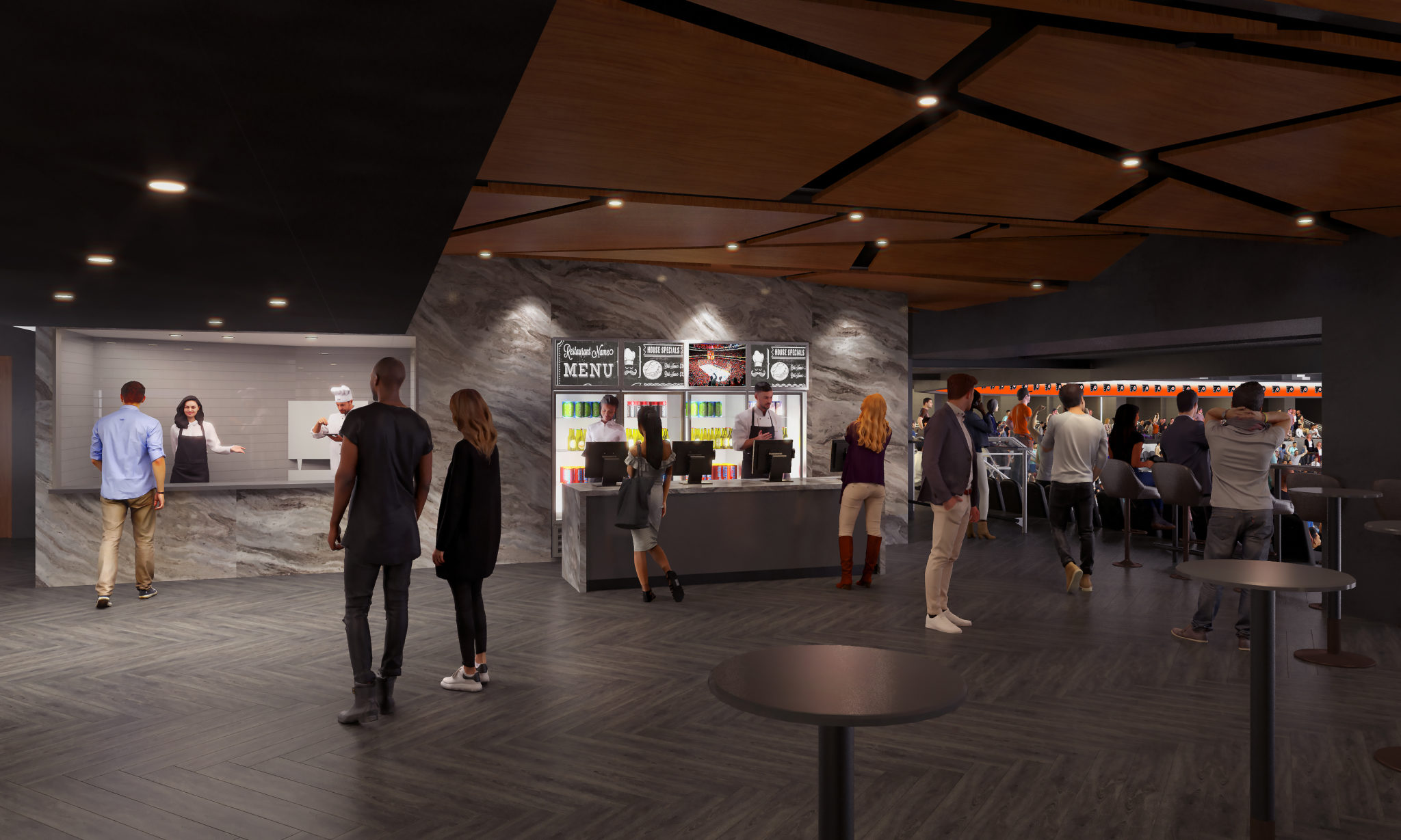 Wells Fargo Center Club Level Renovations on Tap - Arena Digest