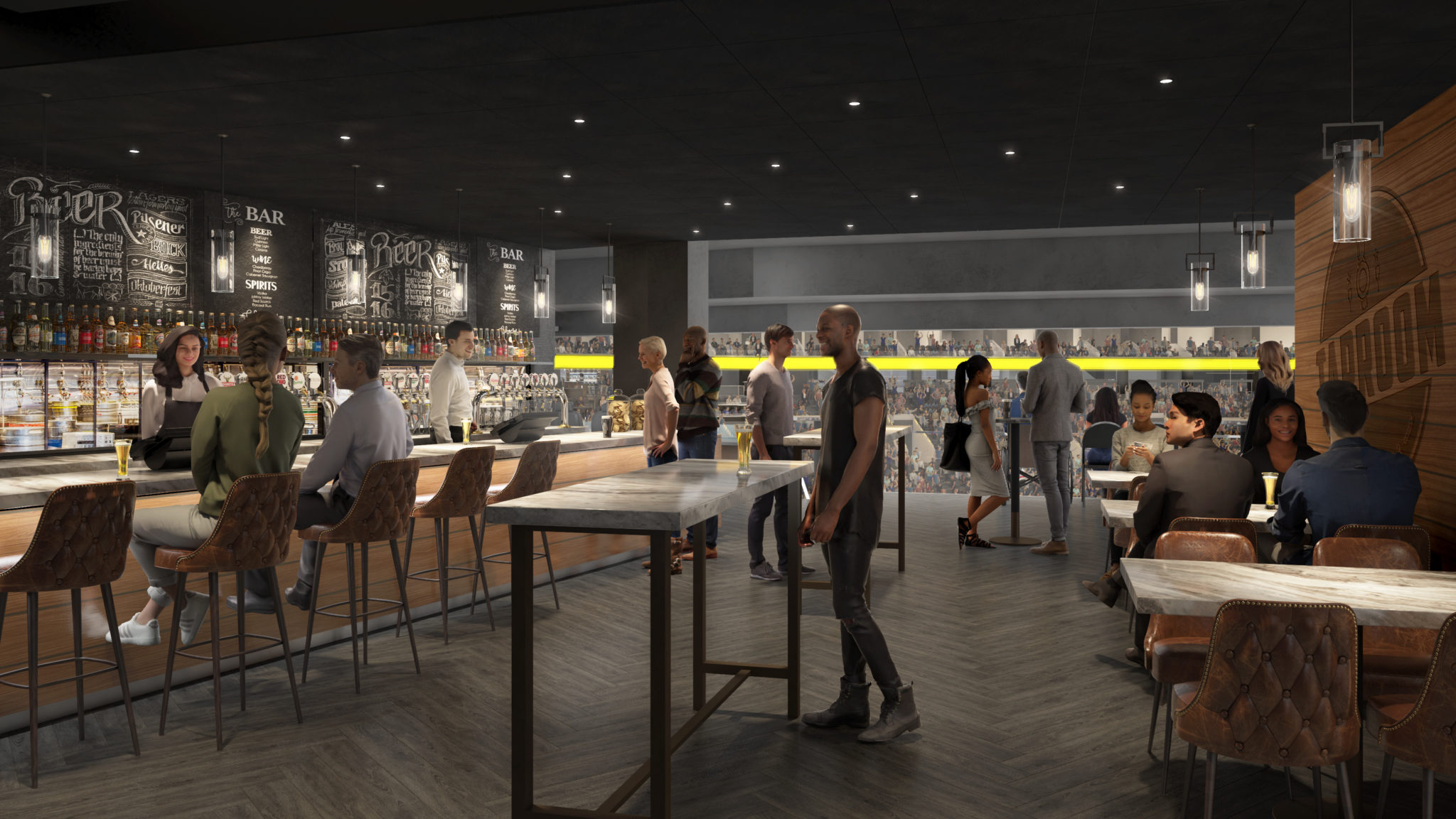 Wells Fargo Center Club Level Renovations on Tap - Arena Digest